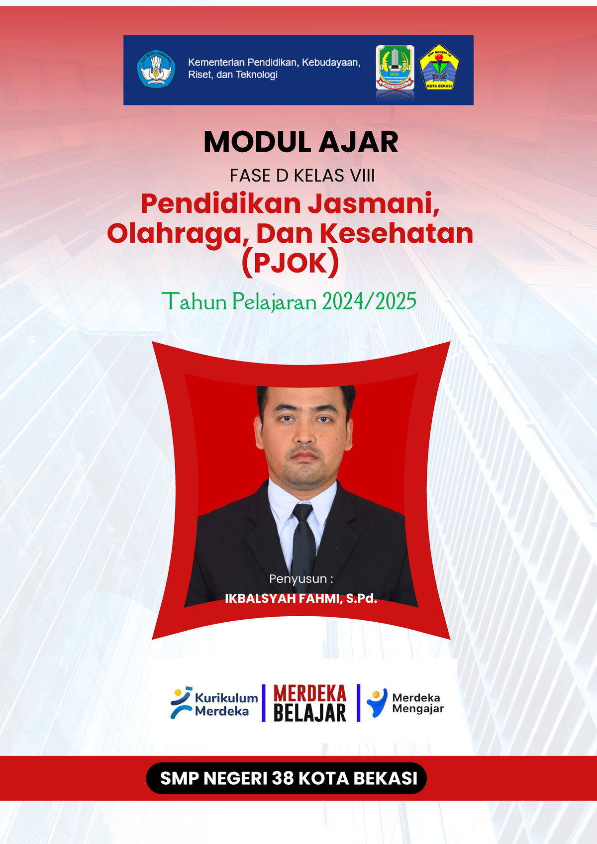 Cover Modul AJAR - sekolah - SMP negeri 38 Kota Bekasi - SMP NEGERI 38 ...