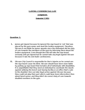 LAW601 Tutorial 3 2023 - would help with exam prep - LAW601 – Taxation Law Tutorial 3 Semester 2 ...