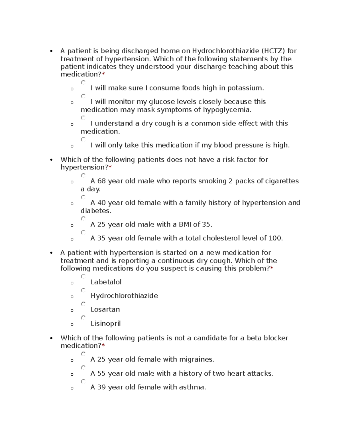 Pc - Lecture - A patient is being discharged home on ...