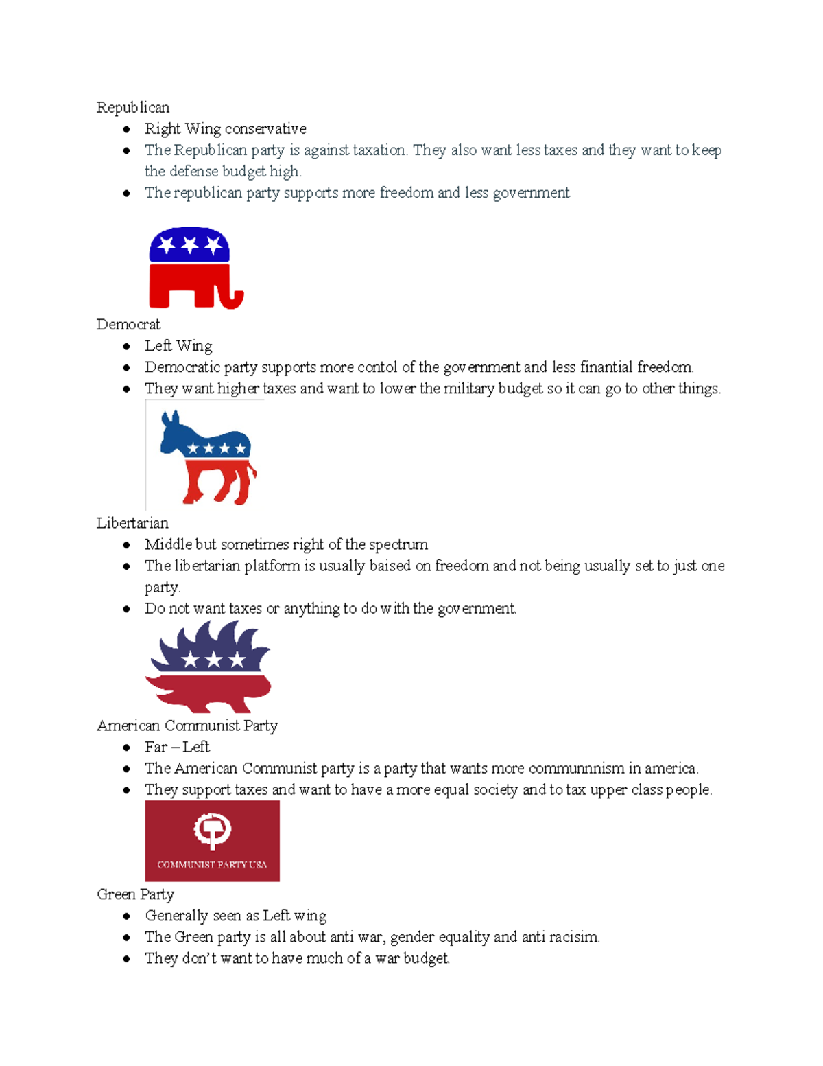 Us Gov Project-2 - Project about basic US government. - Republican ...