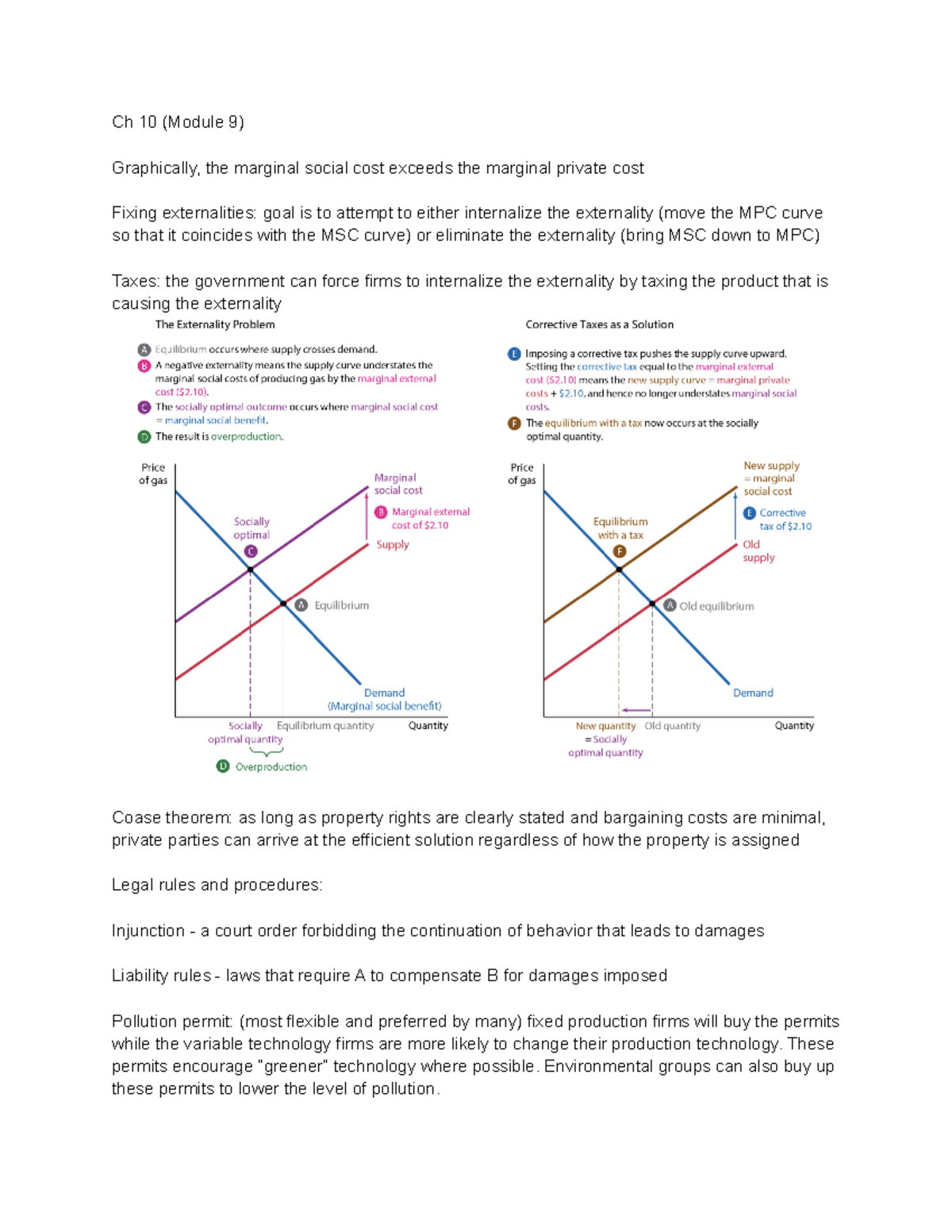 Econ 11 03 - Prof. Steve Trost. Covers chapter 10 - Ch 10 (Module 9 ...