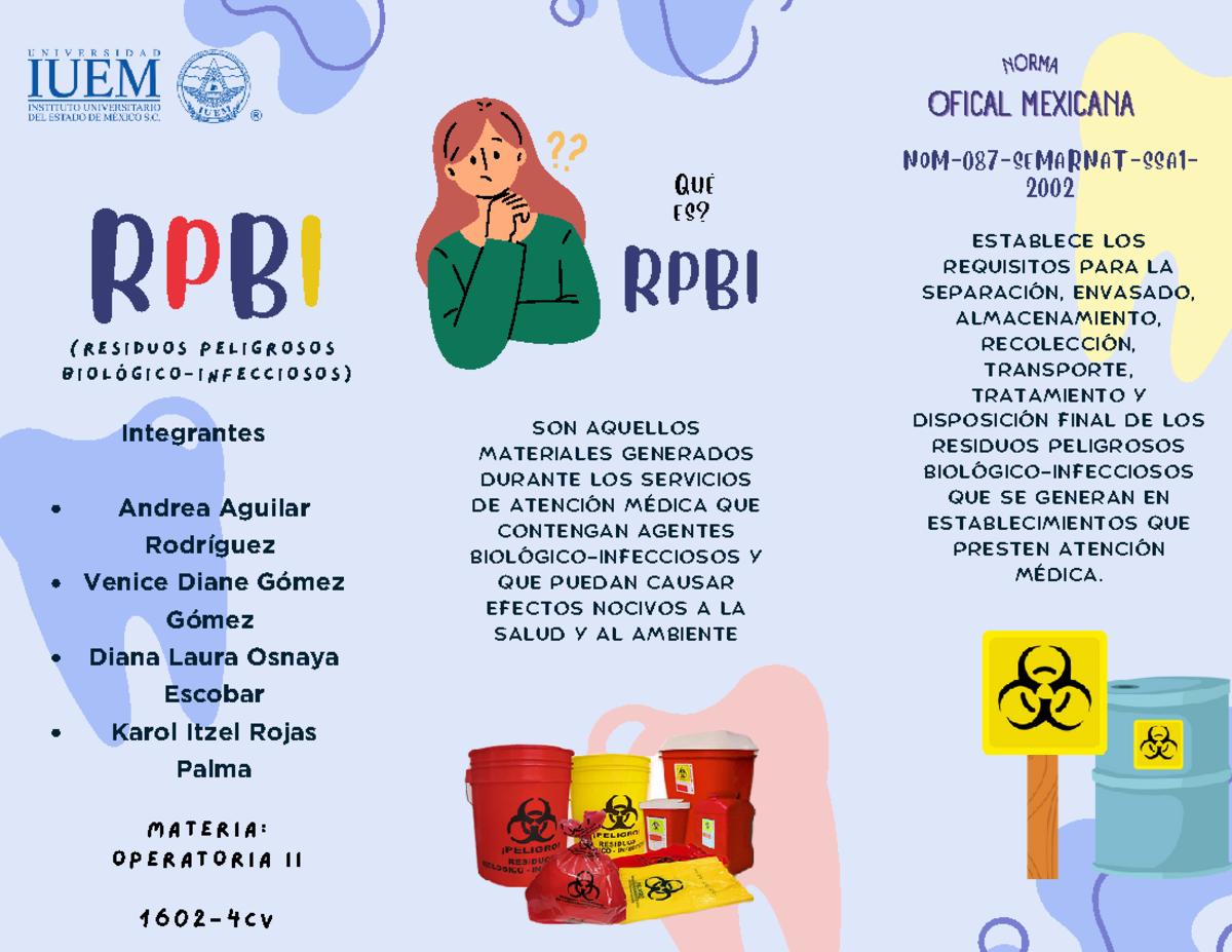 RPBI Tríptico - Material de apoyo - Andrea Aguilar Rodríguez Venice ...