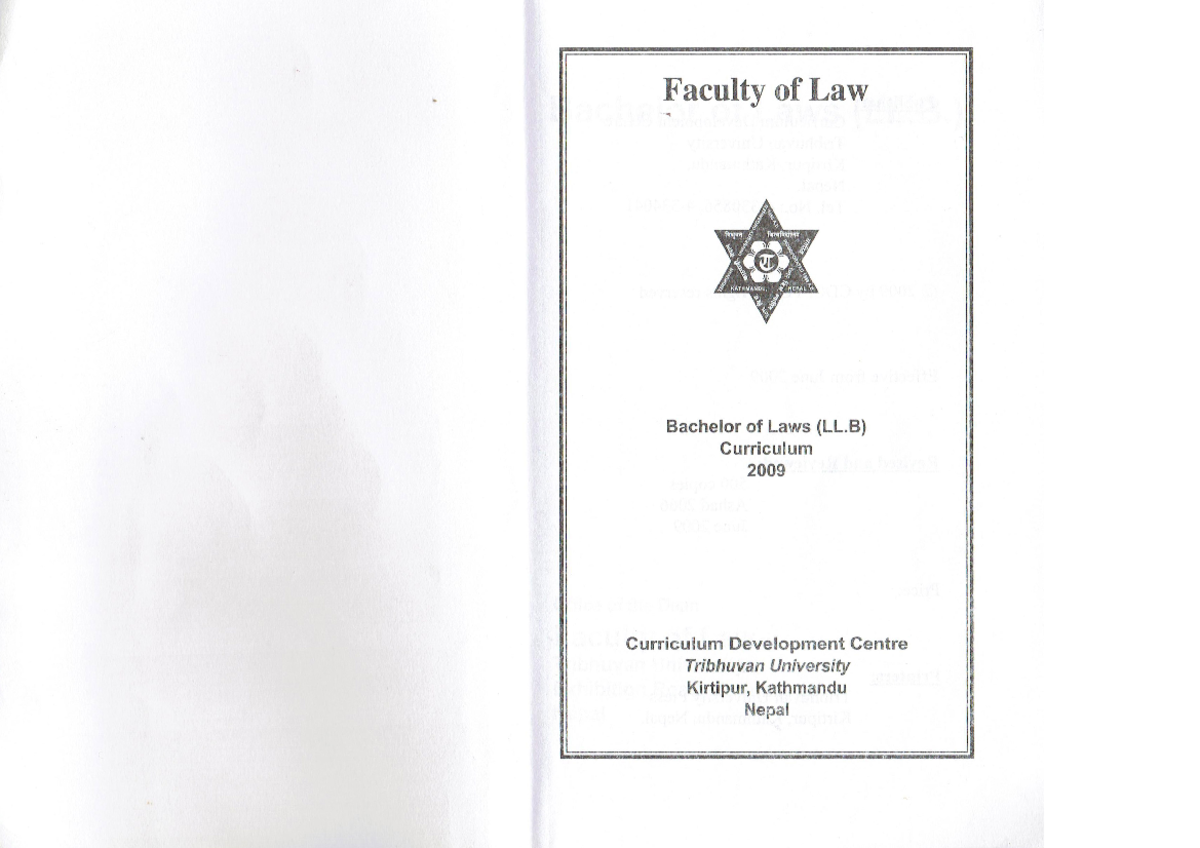 LLB First Year Curriculum - Constitutional Law - Studocu