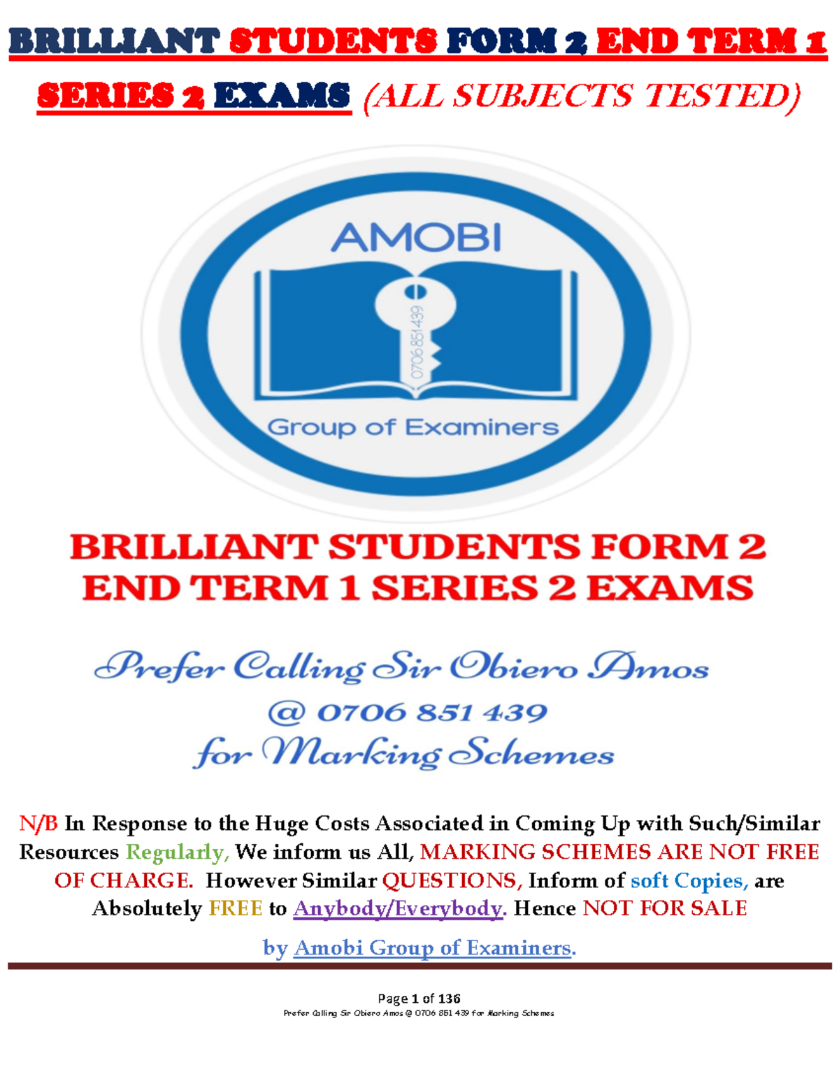 F2 ET1 S2 BS Q - Practice questions - Page 1 of 136 BRILLIANT STUDENTS ...