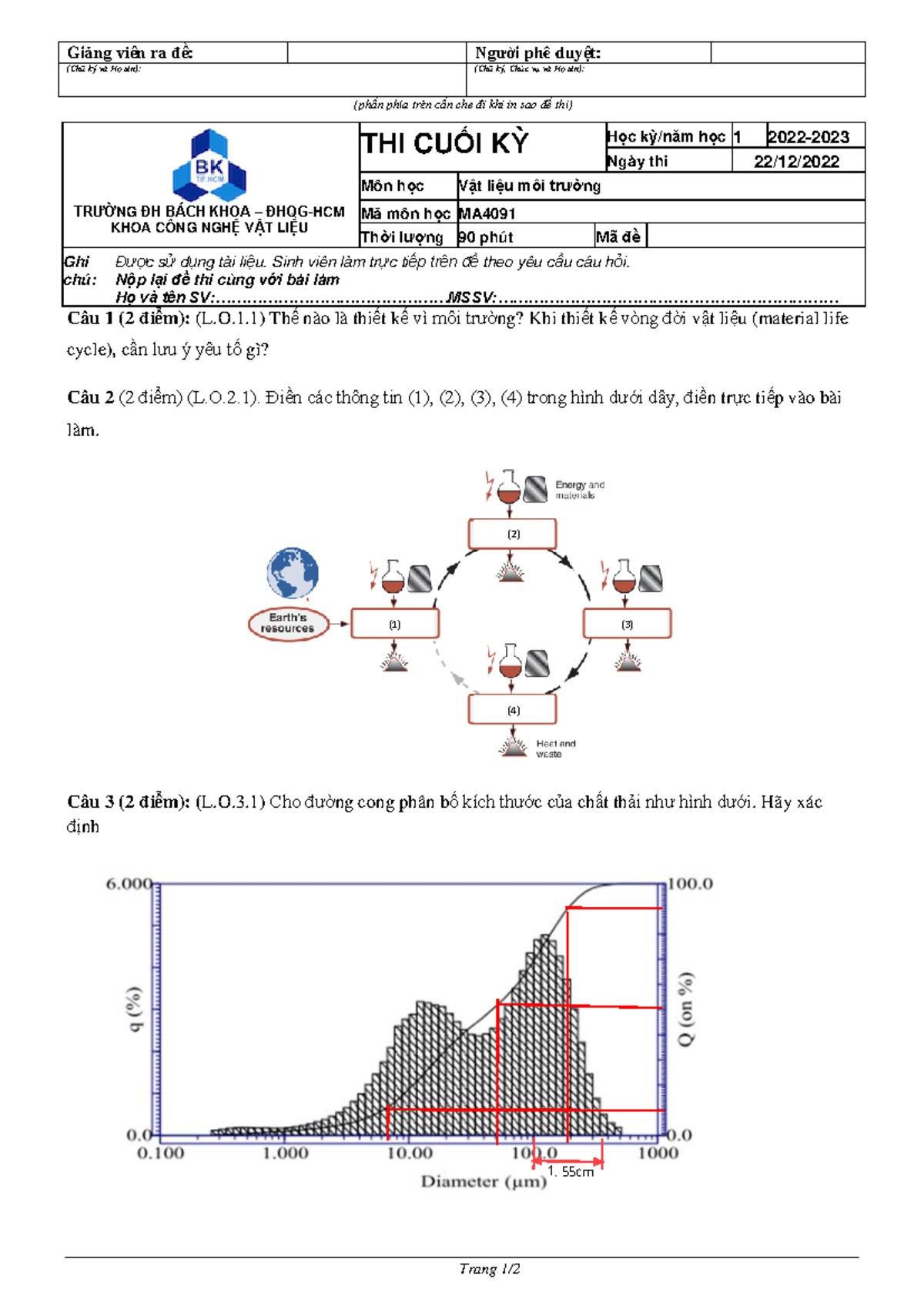 1-De-thi-cuoi-ky-HK221 (1)-đã gộp - Trang 1 / 2 Gi (Chữả ký và Hng viên ra đọ tên): ề: (phần ...