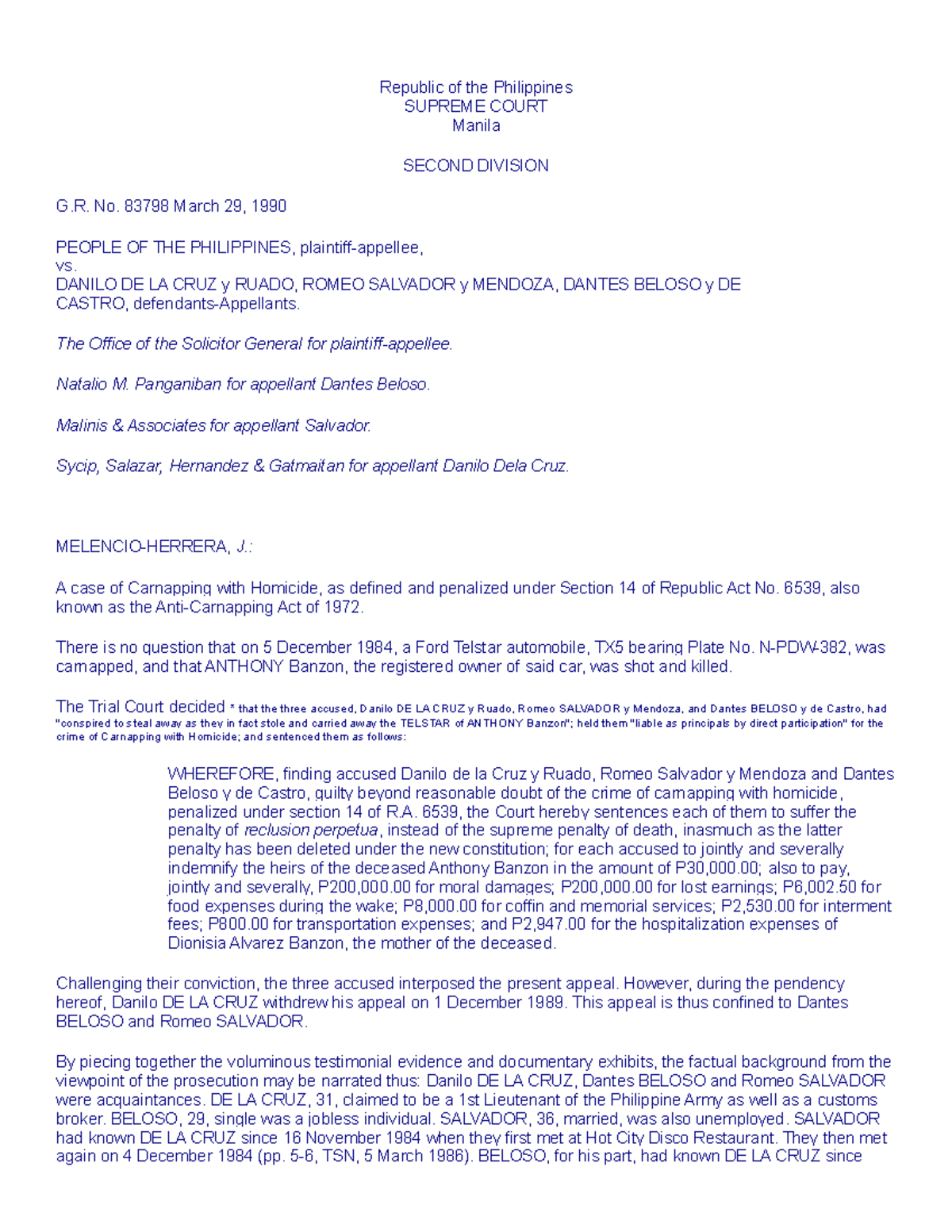 Cases.SPL-2 - digested case special penal laws - Republic of the ...
