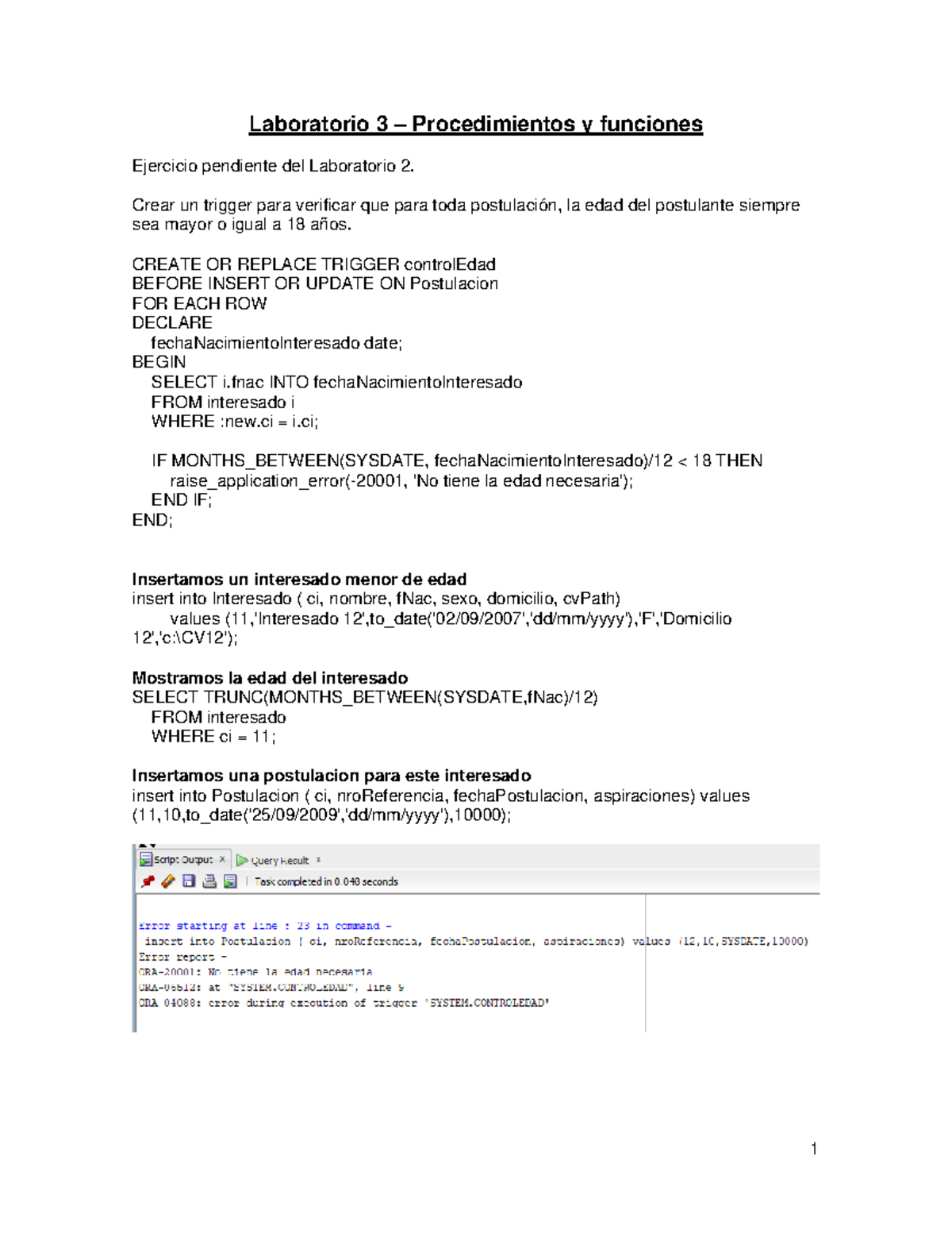 Letra laboratorio 3 - fdf - Laboratorio 3 – Procedimientos y funciones ...