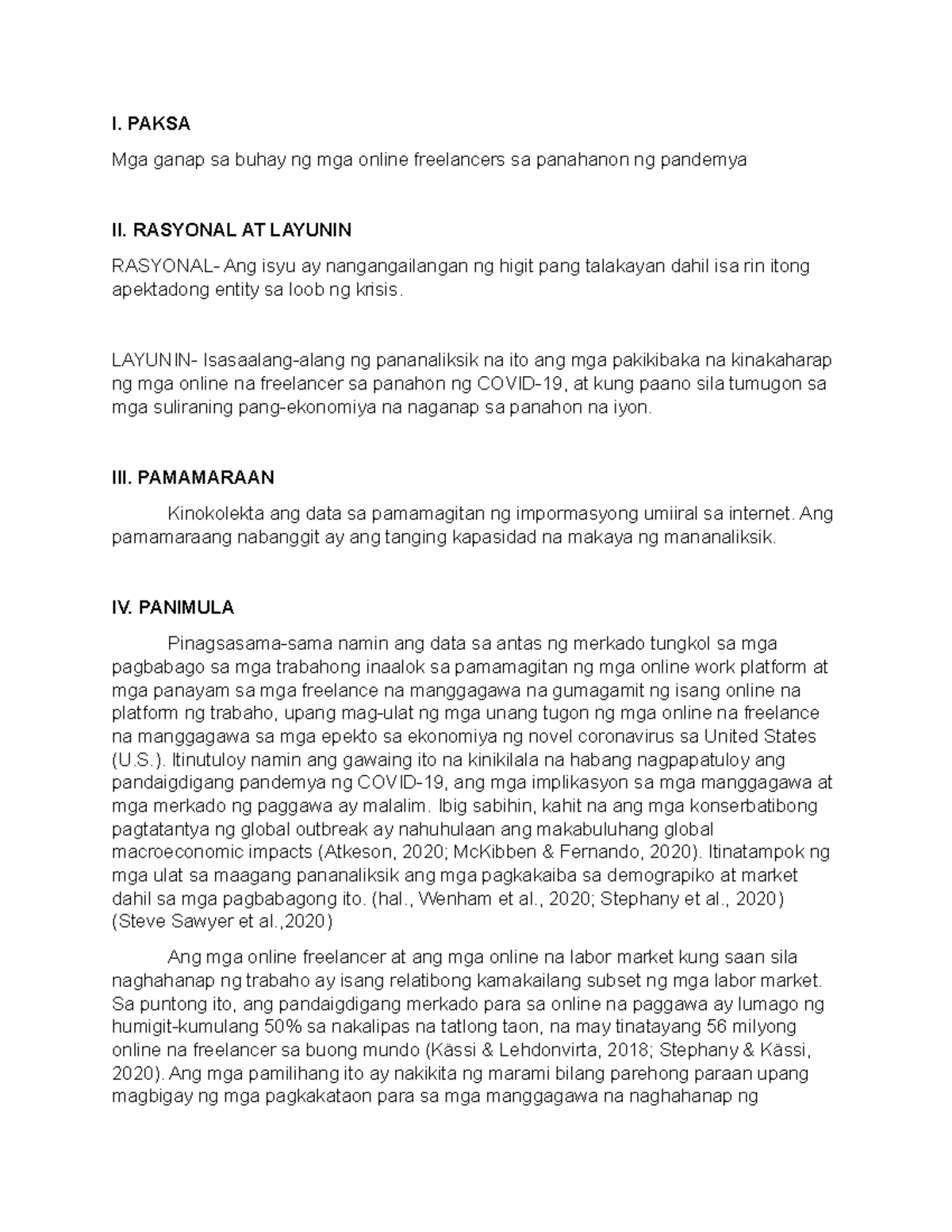 Konseptong papel - Thisi is a concept paper based on my understanding ...