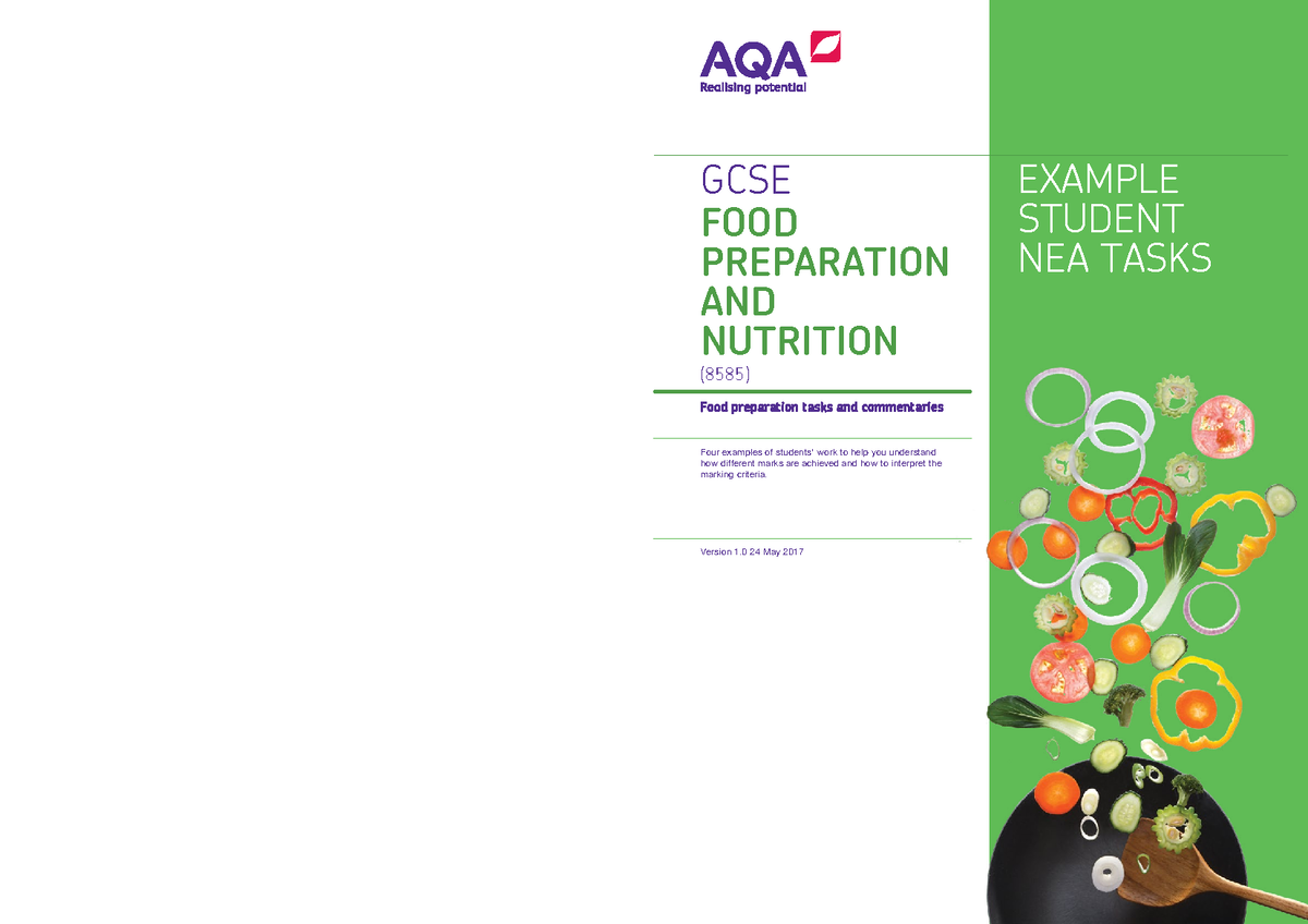 Example NEA 2 MTD - taddow - EXAMPLE STUDENT NEA TASKS GCSE FOOD ...