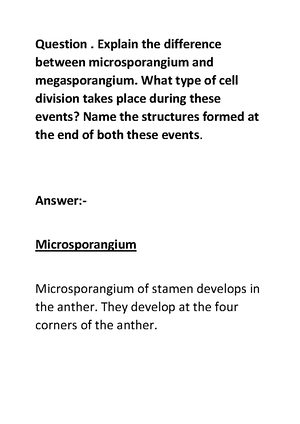Structure of Ovule (anatropous) - Question 3. Describe with a diagram ...