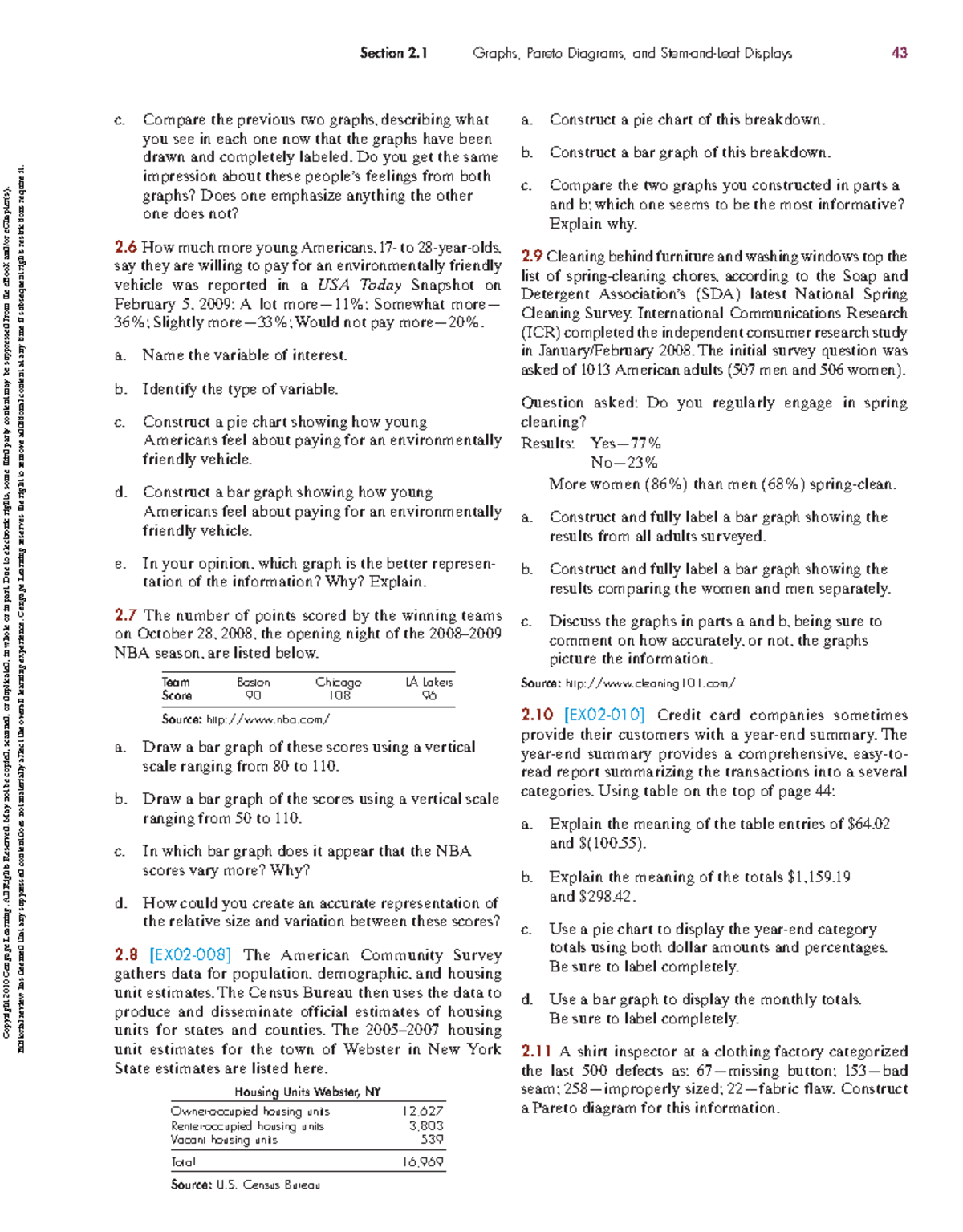 Elementary-statistics-23 - Section 2 Graphs, Pareto Diagrams, and Stem ...