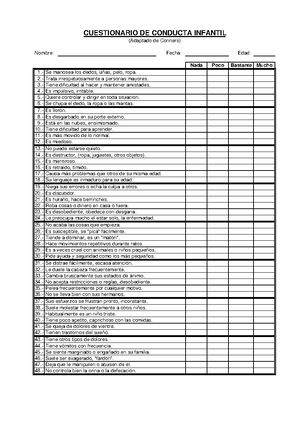 Cuida cuestionario - Un test muy util - Tratamiento Psicológico En La ...