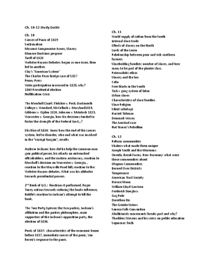 Chapter 19 key terms - Notes - Term Definition and Significance 1 ...
