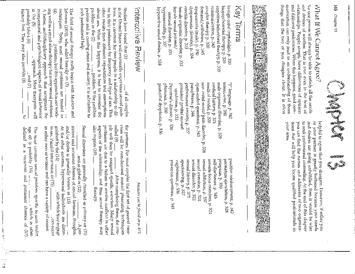 Chapter 13 study guide-1 - PSYCH 306 - Studocu