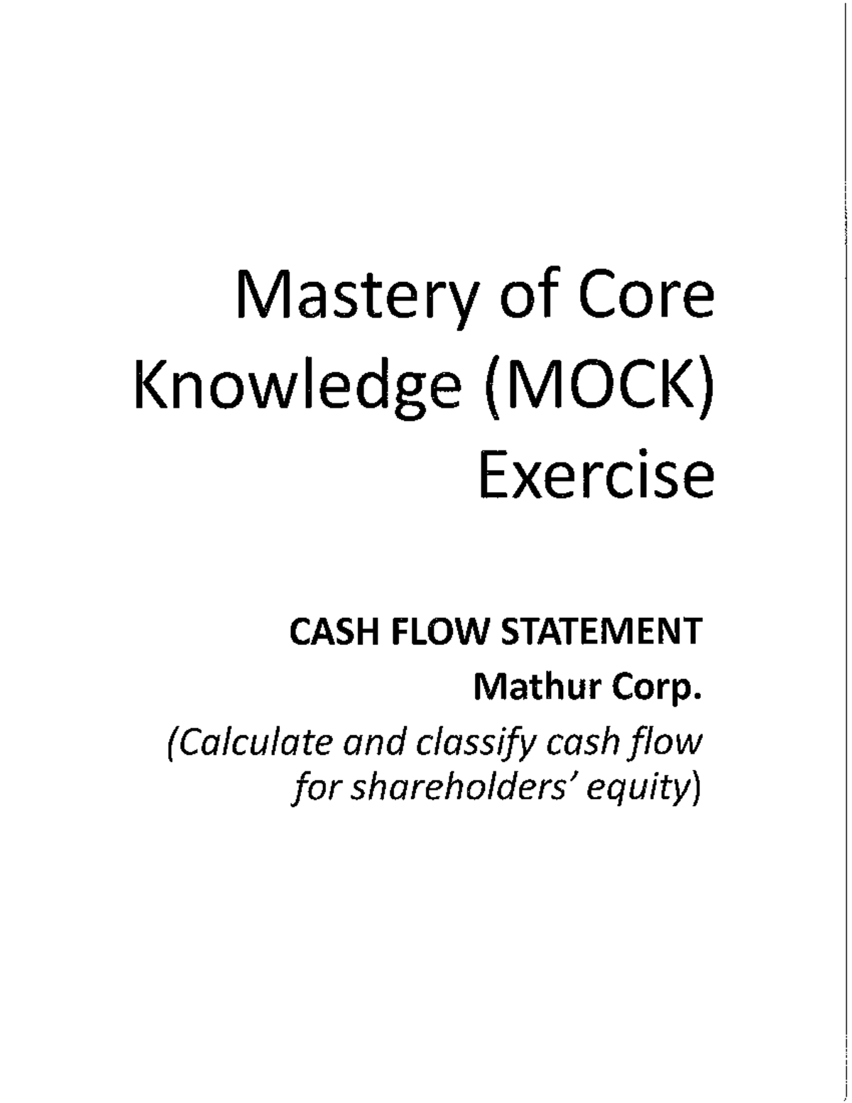 CF-4 hjhds dsjh dhsj - ACC 4110 - CSU Stanislaus - Studocu