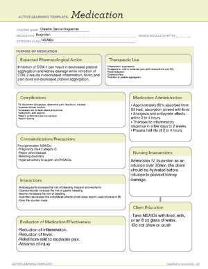 Beta blockers - Medication templates: Cardiac meds - ACTIVE LEARNING ...