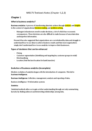Chapter 3; Data Visualization - Data visualization the process of ...
