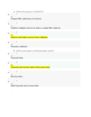 Milestone 1 - IT212 - What does a switch’s filter table enable it to do? Transparent bridging ...