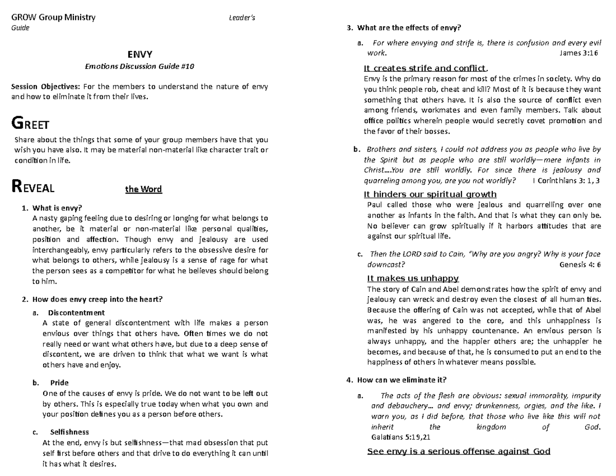 How envy affects our behavior and mental health. How to cope with it ...