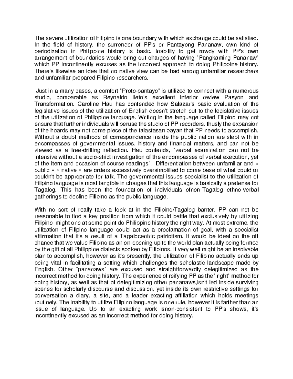 Insight piece 1 Calma - my lectures - The severe utilization of ...