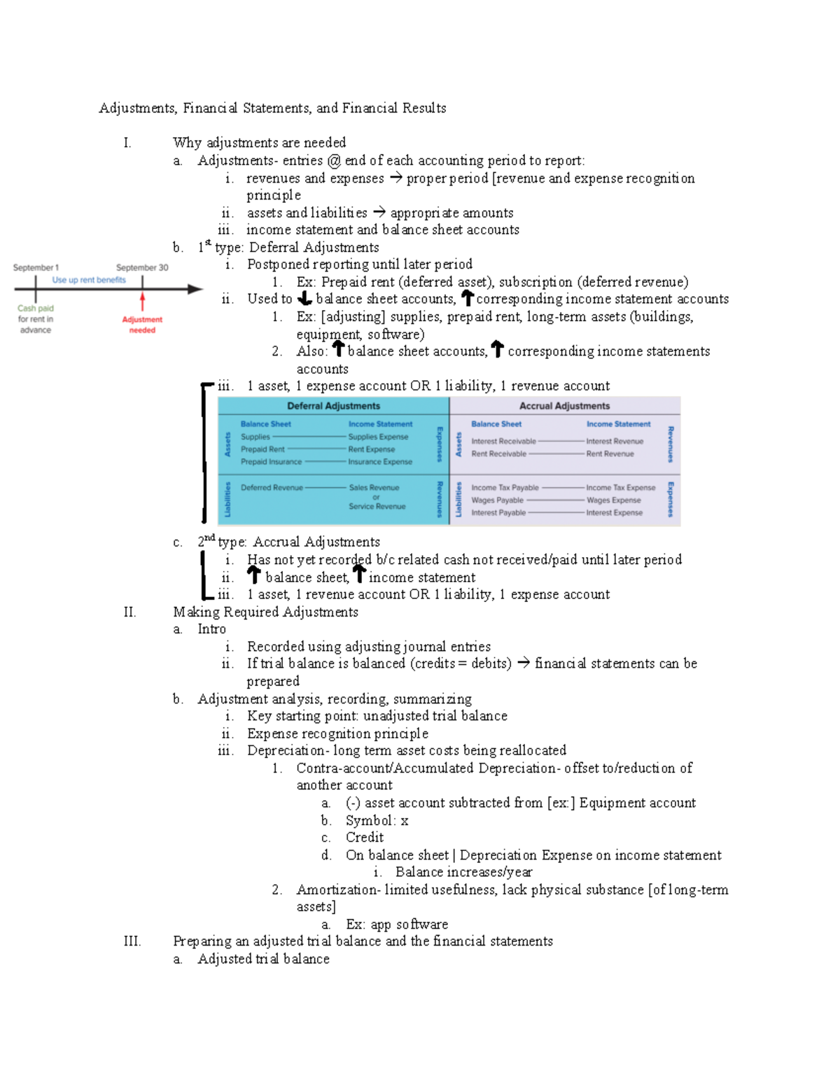 Comm 2010 Chapter 4 (page 1) - Adjustments, Financial Statements, and ...