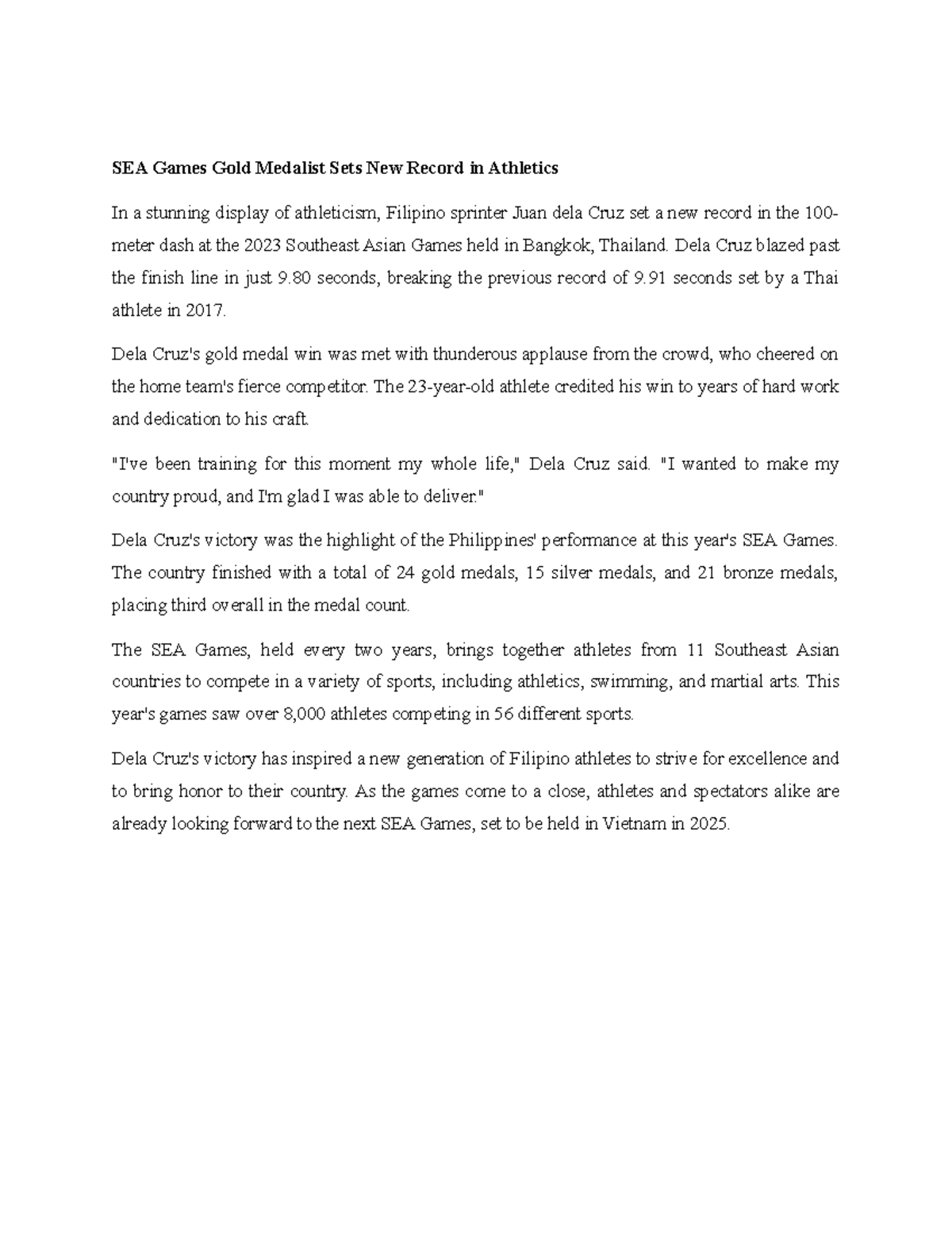 Orca share media 1683889217922 7062743282287606080 - SEA Games Gold ...