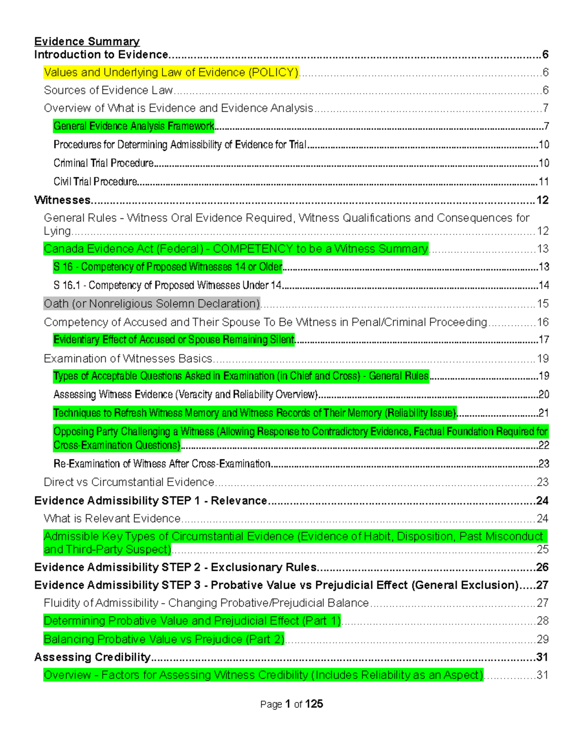 Evidence (Flummerfelt and Scrutton) - 2020 - Evidence Summary ...