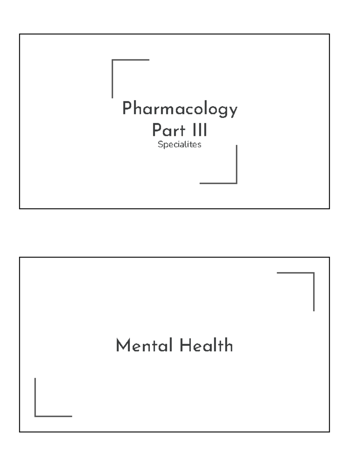💊Pharmacology Part 3 - pharma notes and others - Pharmacology Part III ...