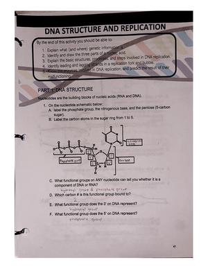 Lab Manual Central Dogma - BIS 2A - Studocu