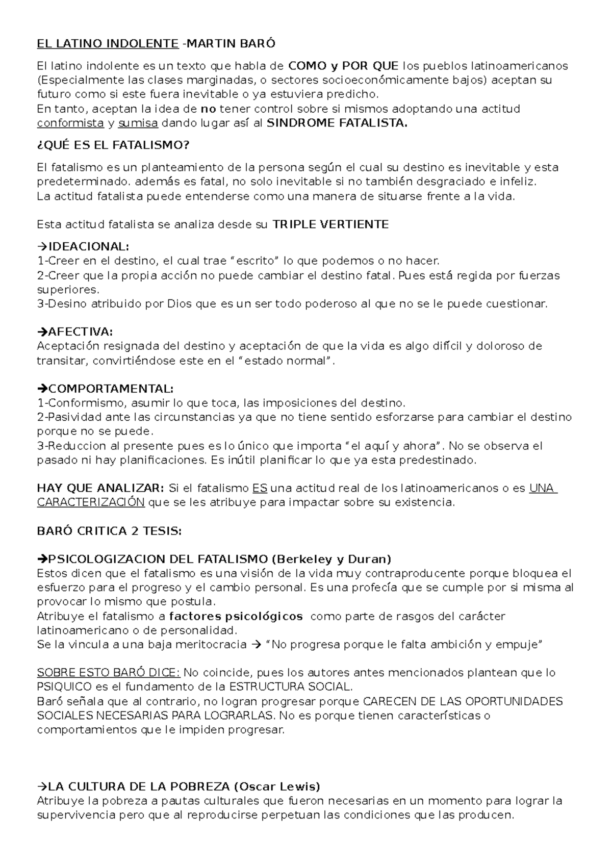 EL Latino Indolente - EL LATINO INDOLENTE - MARTIN BARÓ El latino ...