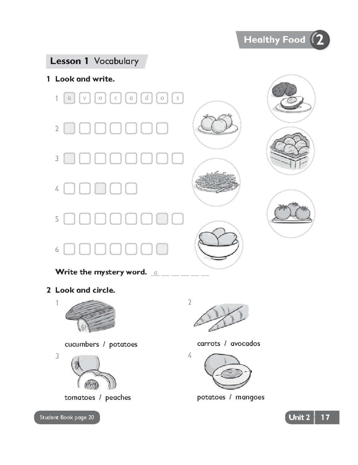 709022610 Share It Workbook Level 3 Unit 2 - Lesson 1 Vocabulary ...