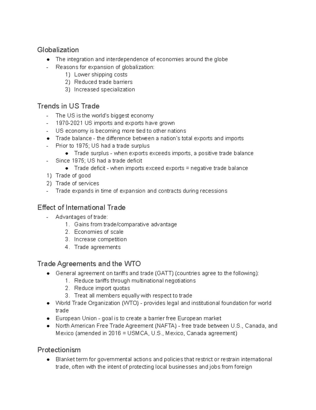 Chapter 16 - Foreign Currency - Globalization The integration and ...