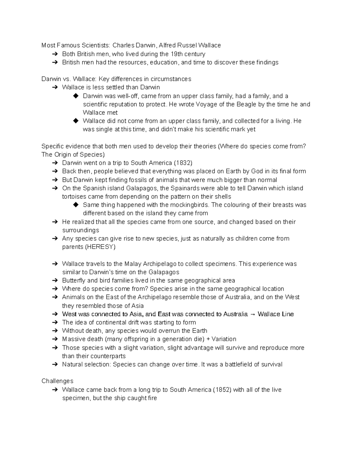 Biology Assignment - Most Famous Scientists: Charles Darwin, Alfred ...