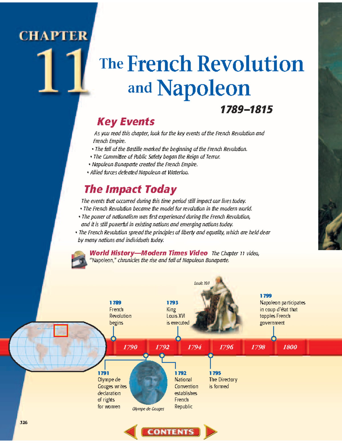 IB History The French Revolution & Napoleon 1789-1815 - 326 Key Events ...