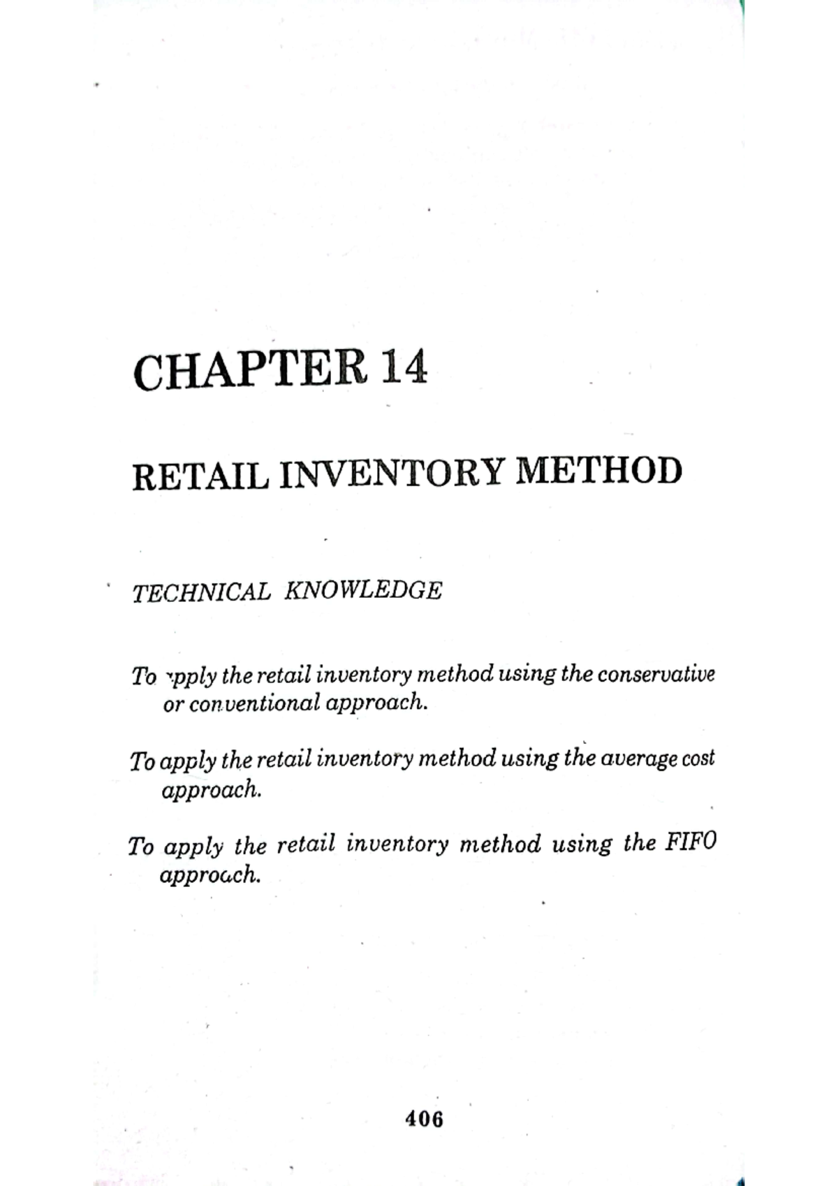 Chapter 14 - Intacc - this is a lecture note - Accountancy - Central ...
