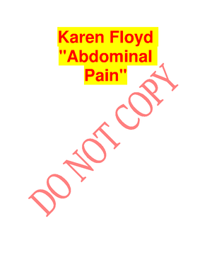 NR603 Week 3 i Human Notes - Patient: Joseph Camella Age: 66 y/o, male ...