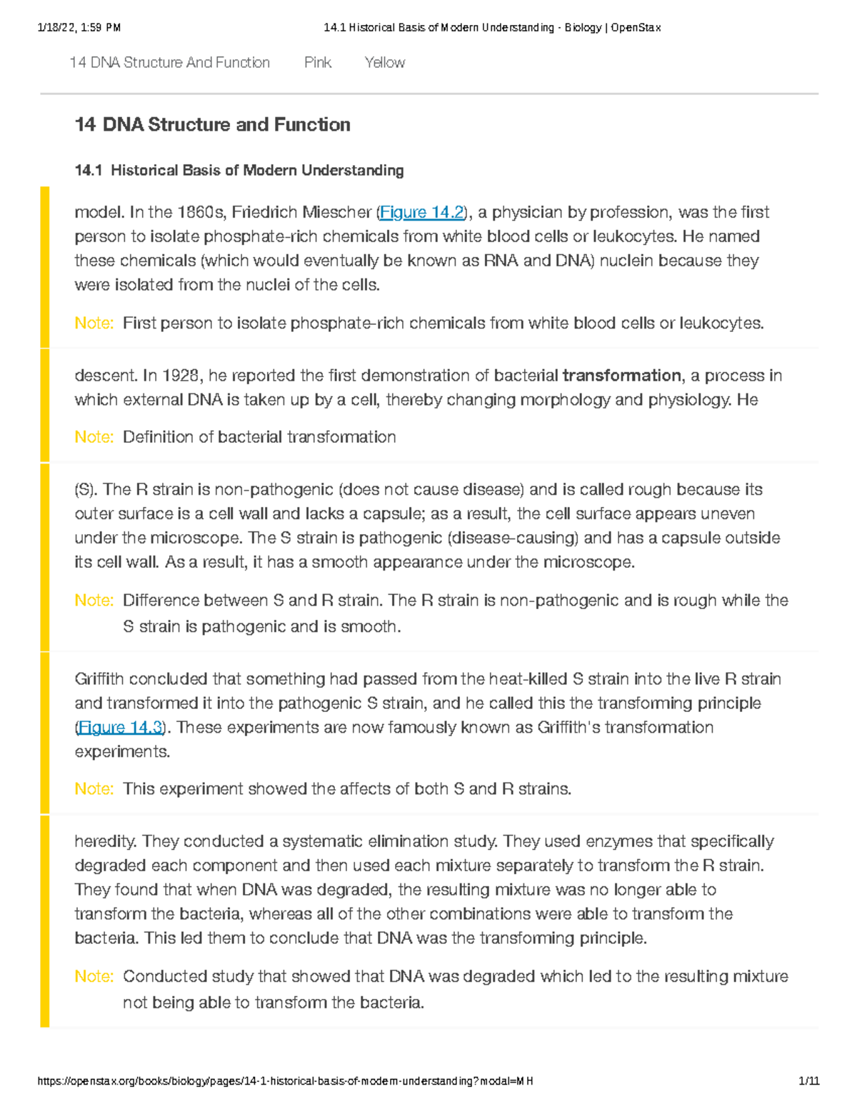 14.1 Historical Basis of Modern Understanding - Biology Open Stax - 14 ...