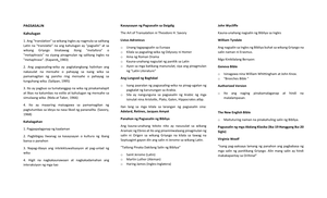 Final Module FIL110 PART 1 - FILIPINO 110 MODYUL SA PAGHAHANDA AT ...