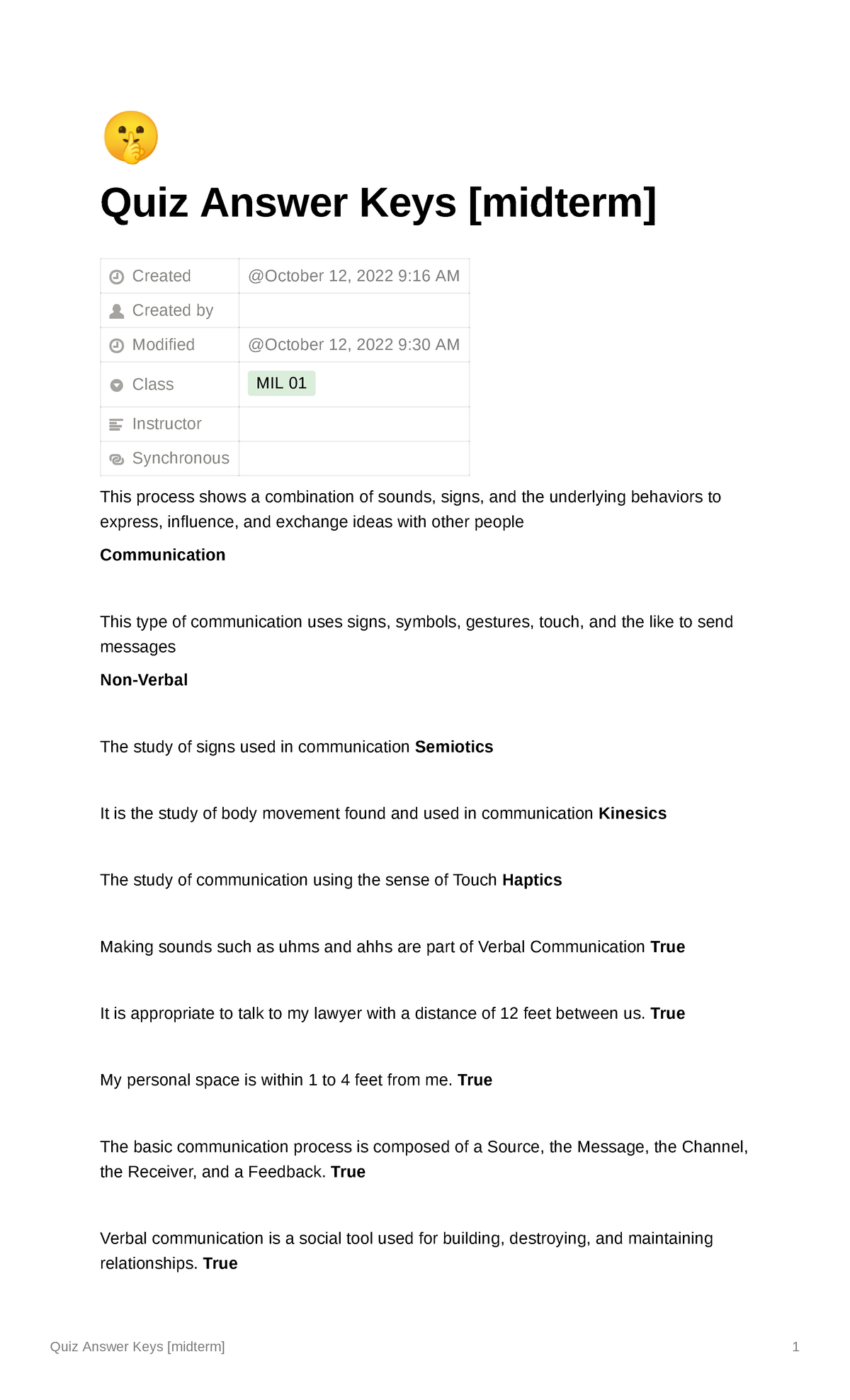 MIL Quiz Answer Keys [midterms] - Quiz Answer Keys [midterm] 1 [ Quiz ...