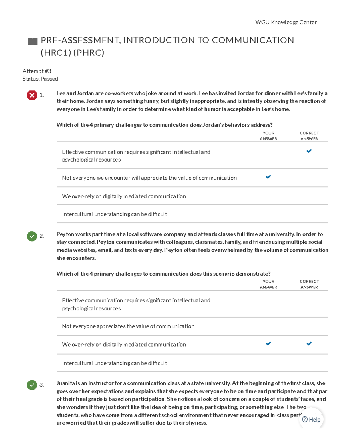 Communication - C464 - WGU - Studocu
