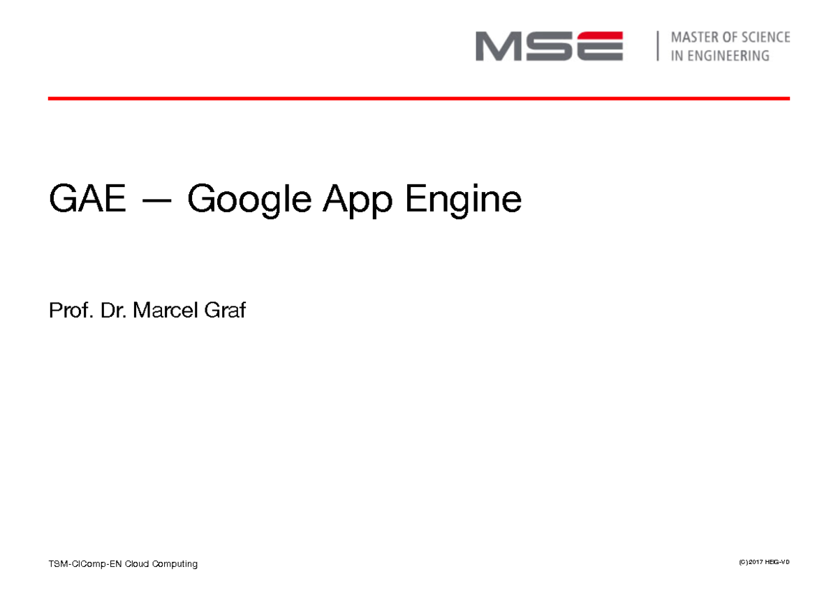 12 CC-GAE - .,...,......... - TSM-ClComp-EN Cloud Computing (C) 2017 ...
