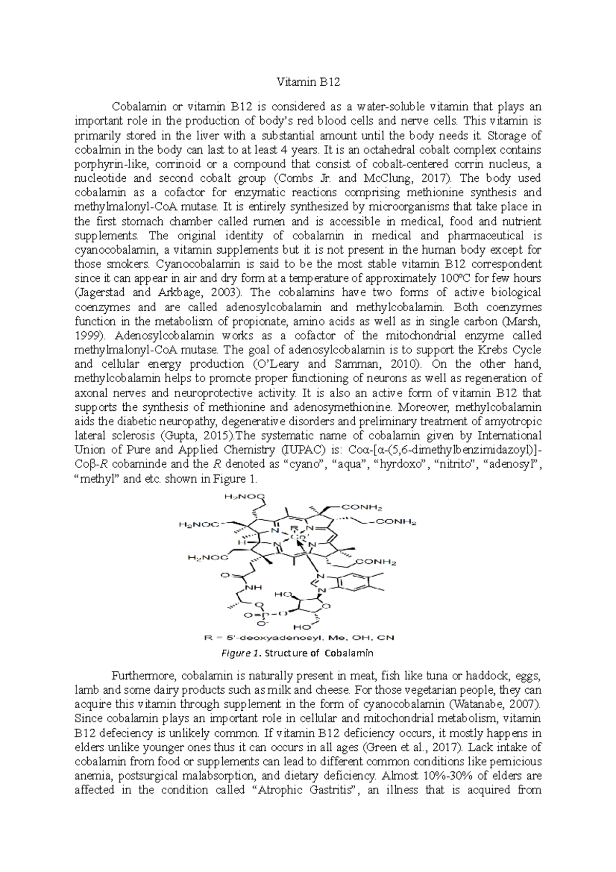 All about Vitamin B12 Research Conducted - Vitamin B Cobalamin or ...