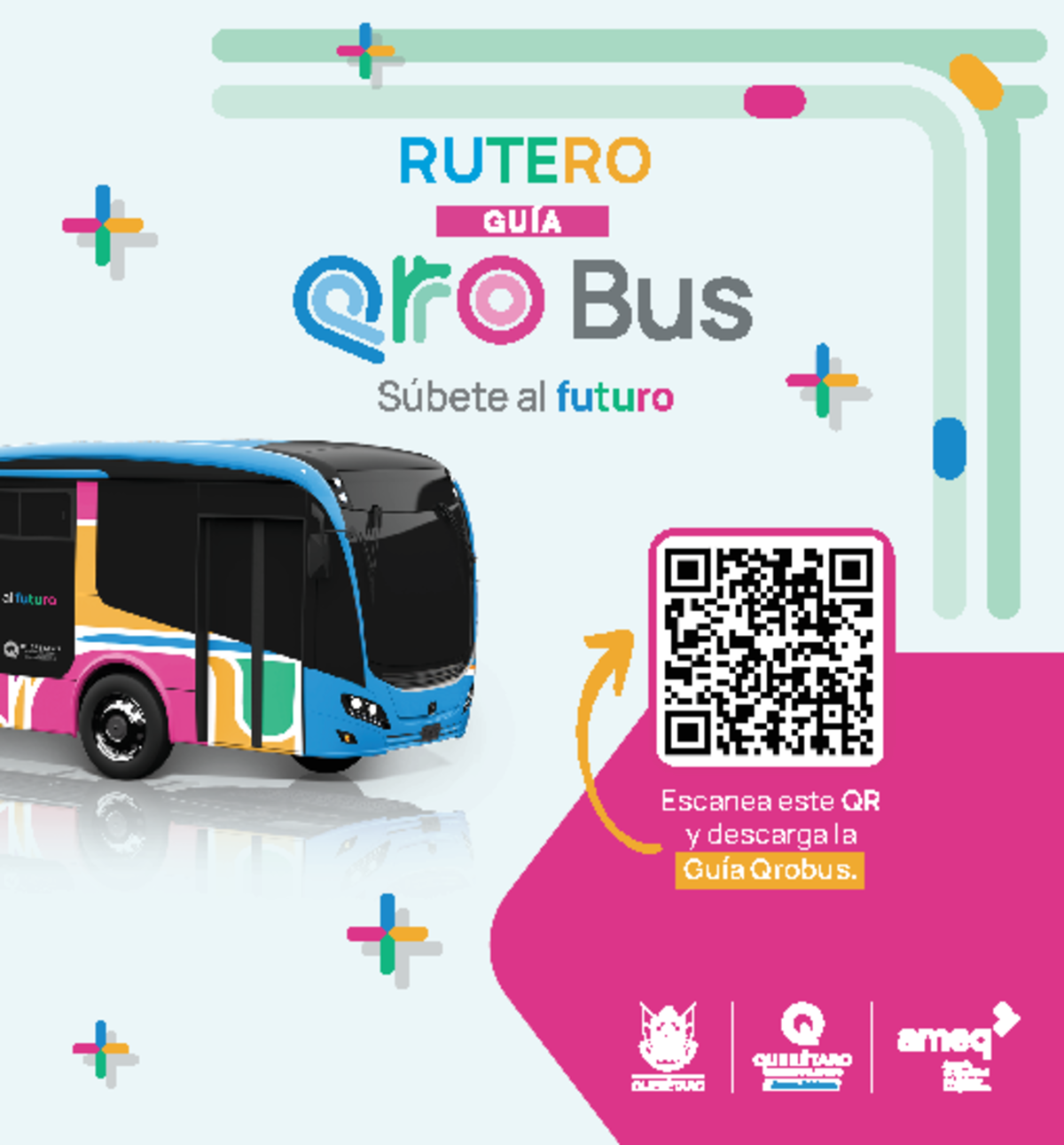 Rutero-GUIA- Qrobus - English - RUTERO Escanea este QR y descarga la Guía Qrobus. Terminal ...