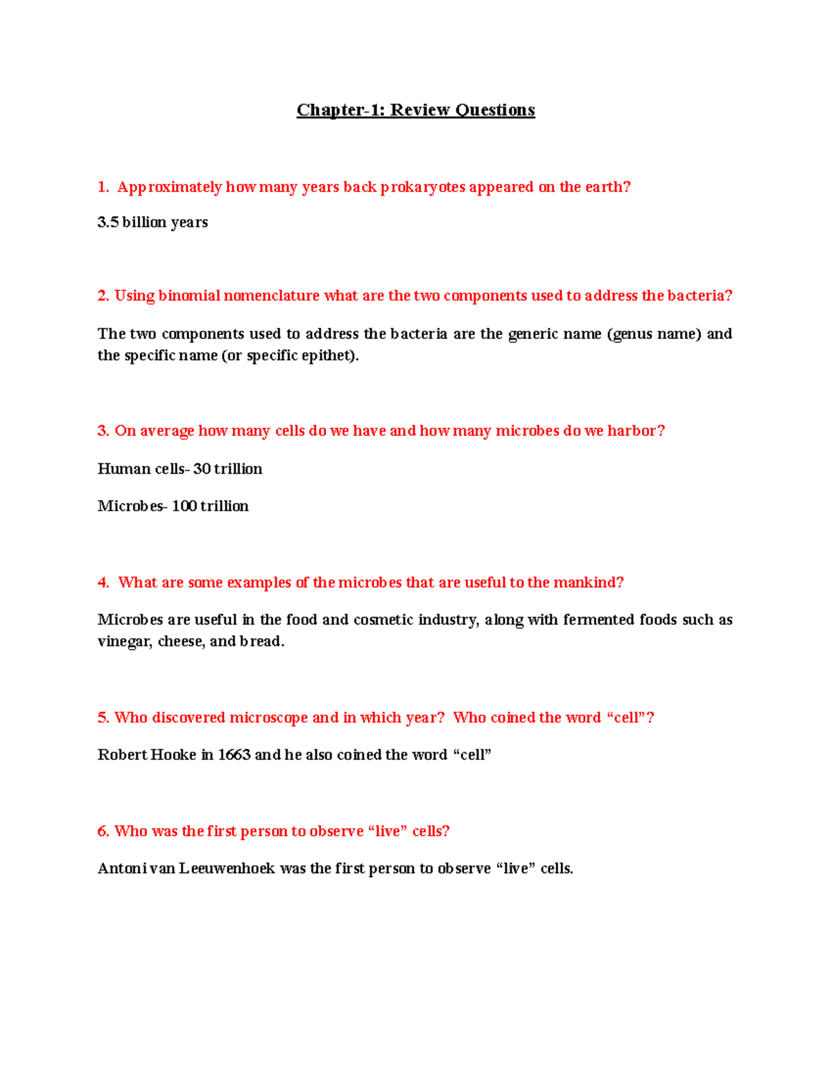 Chapter-1 Review Questions - Chapter-1: Review Questions Approximately how many years back - Studocu