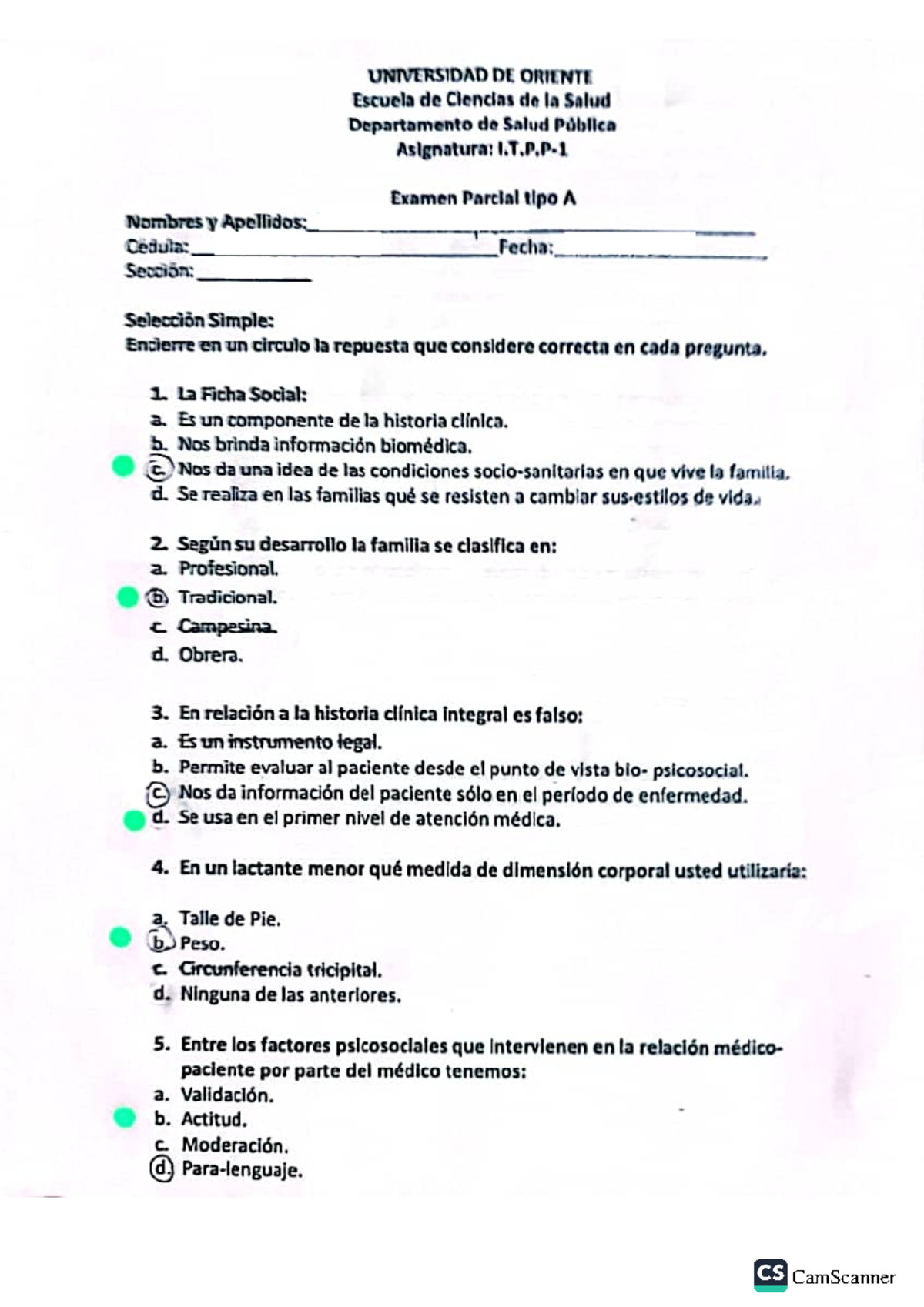 Parciales ITPP I - Primer Parcial de ITPP I, ambos modelos - Historia ...