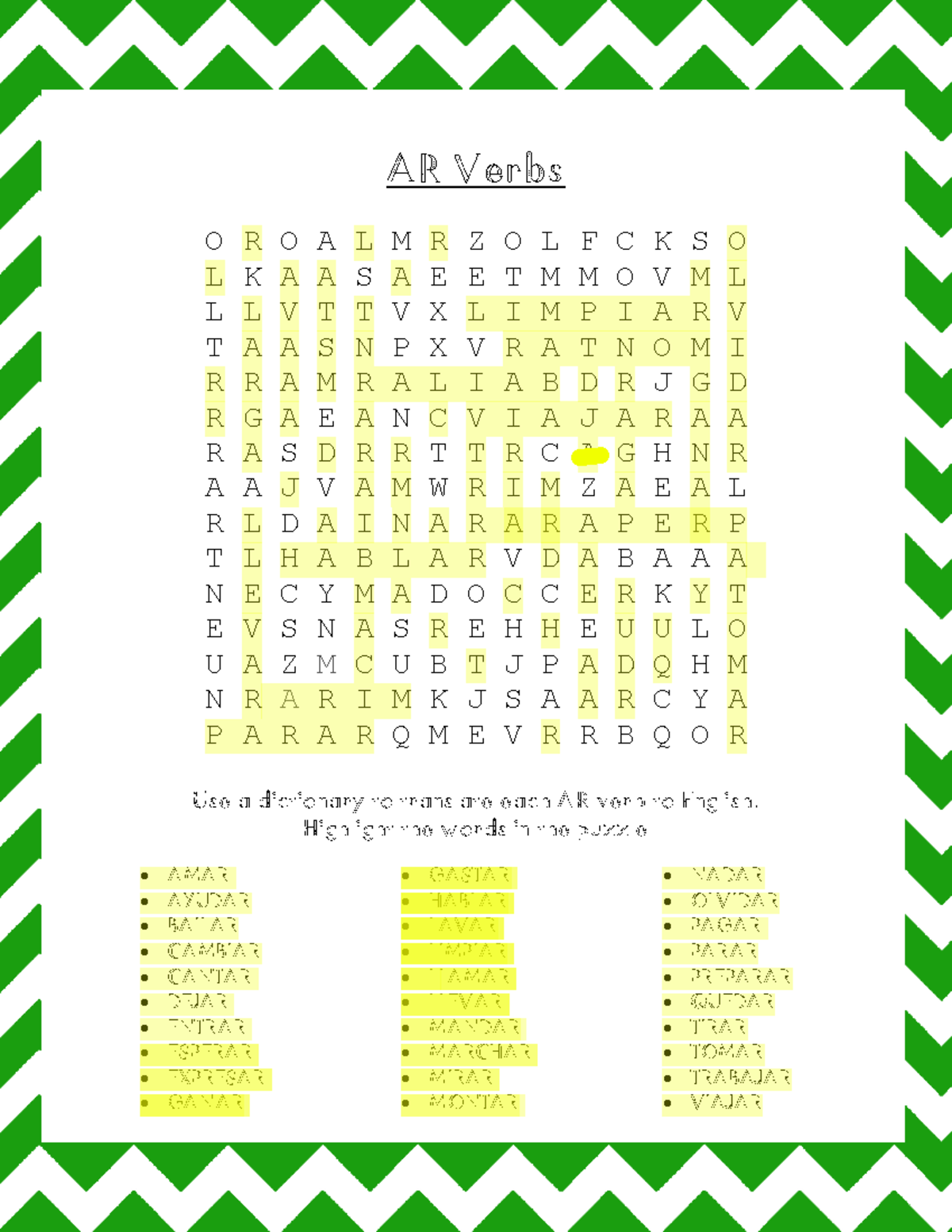 Kami Export - Kevin Avila - Spanish ARVerb Word Search-1 (1) - AR Verbs ...