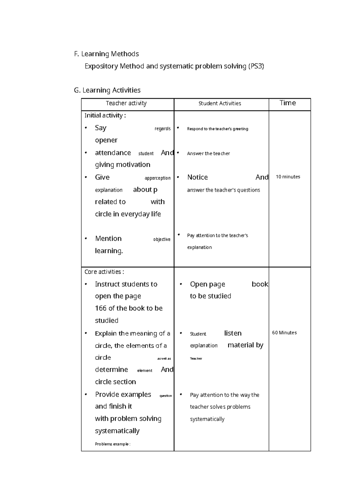 Math Notes-17 - Math Notes-17 - F. Learning Methods Expository Method ...