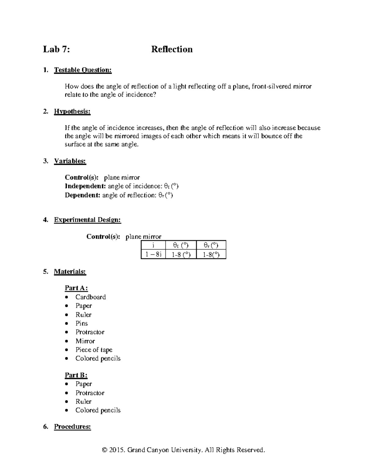 Lab7 Reflection - lab 7 - Lab 7: Reflection Testable Question: How does ...