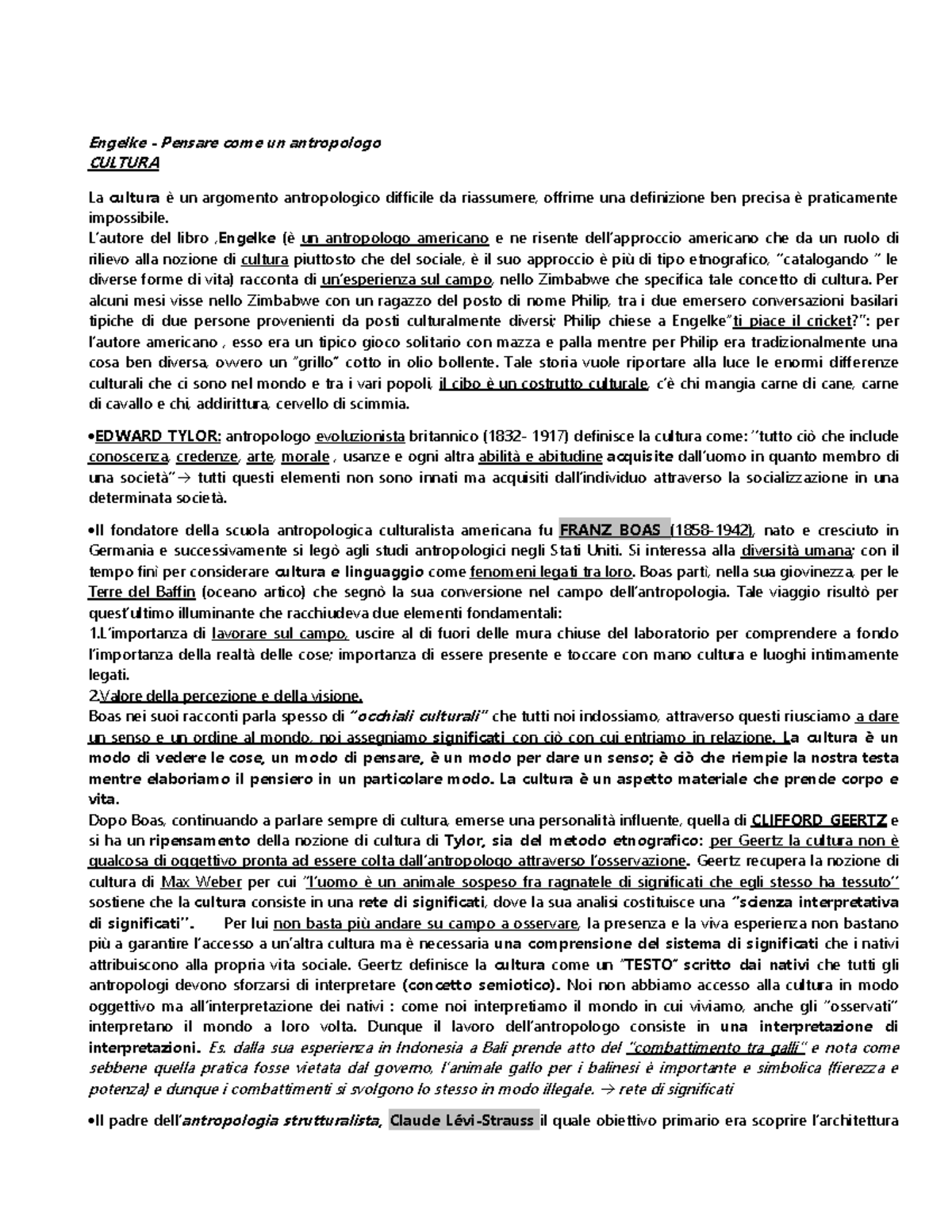 Matthew Engelke, 2018, Pensare come un antropologo, Einaudi, Torino, pp ...