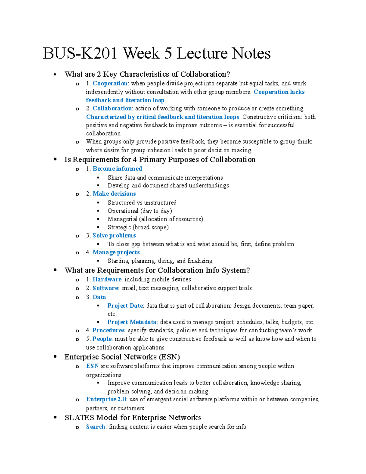 BUS K201 Week 5 Lecture Notes BUS K201 Week 5 Lecture Notes What Are bus-k201-week-5-lecture-notes-bus-k201-week-5-lecture-notes-what-are